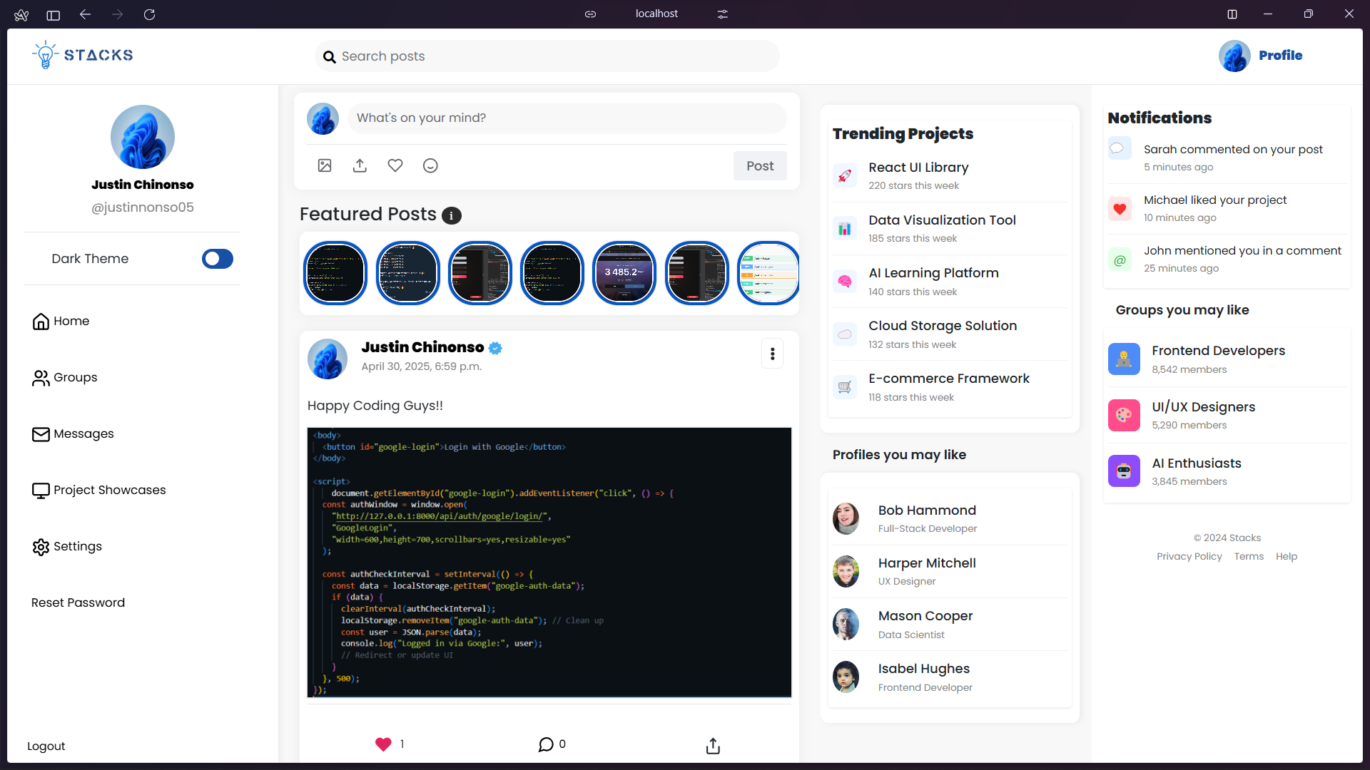 Justin Chinonso – Portfolio